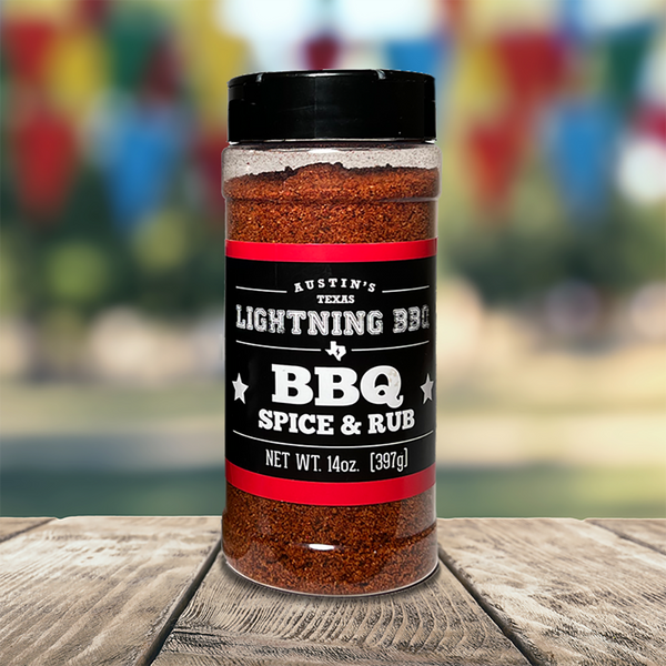 BBQ Spice & Rub - Austin's Texas Lightning BBQ